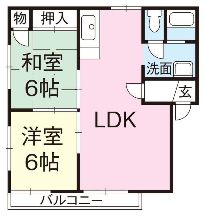 賃貸アパート『富士宮市万野原新田 2LDK』 | LivingD | リビングディー第一建設 | 住まいと暮らしのコミュニティカンパニー