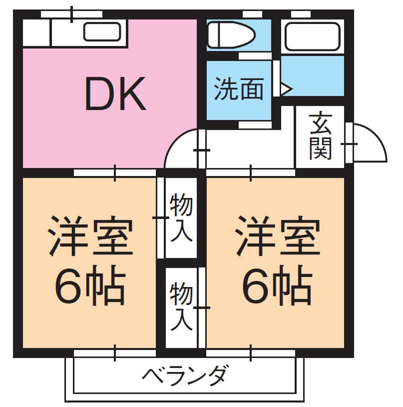 賃貸アパート『富士宮市舟久保町 2DK』ペットと住める！ | LivingD | リビングディー第一建設 | 住まいと暮らしのコミュニティカンパニー