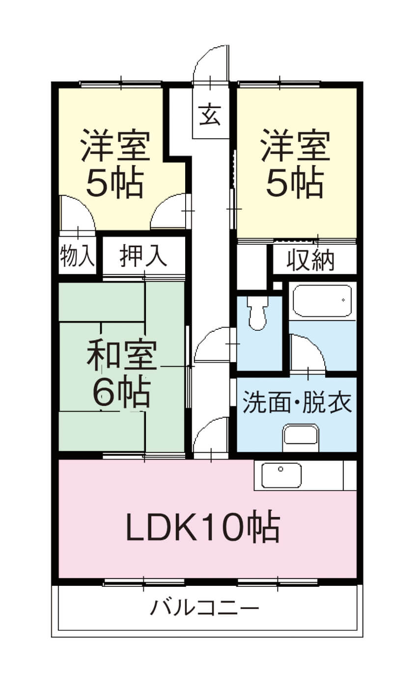 賃貸アパート『富士宮市小泉 3LDK』ペットO,K | LivingD | リビングディー第一建設 | 住まいと暮らしのコミュニティカンパニー