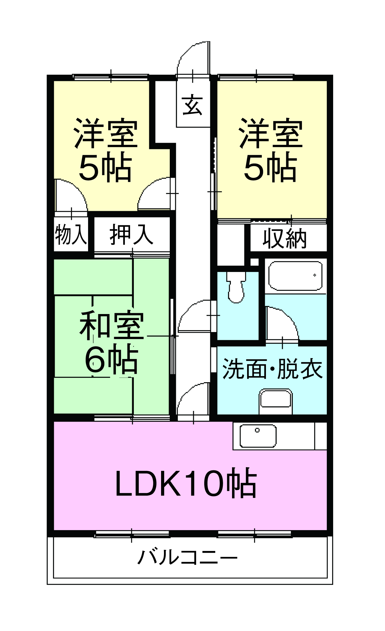 賃貸アパート『富士宮市小泉 3LDK』通路から富士山が見える！ | LivingD | リビングディー第一建設 | 住まいと暮らしのコミュニティカンパニー