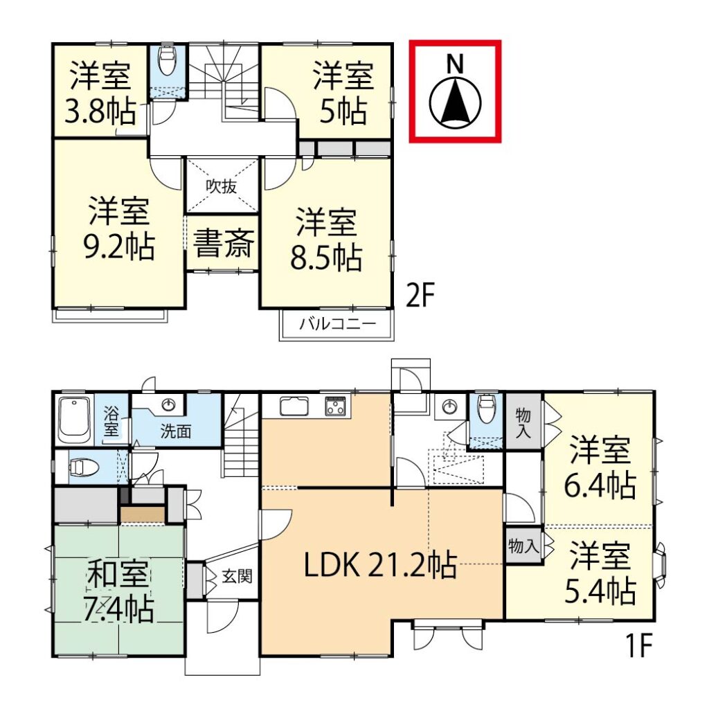 中古住宅情報『富士宮市青木平 7LDK』東南角地で閑静な立地 | LivingD | リビングディー第一建設 | 住まいと暮らしのコミュニティカンパニー