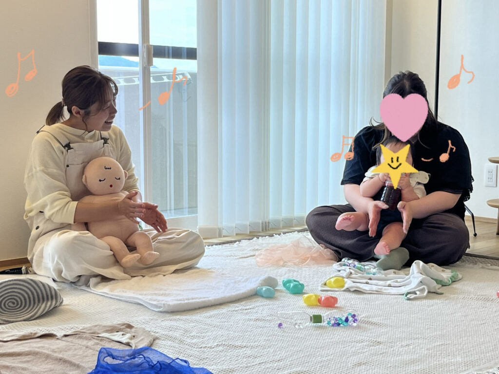 ベビーマッサージイベント│renodoマンション狩野川 | LivingD | リビングディー第一建設 | 住まいと暮らしのコミュニティカンパニー